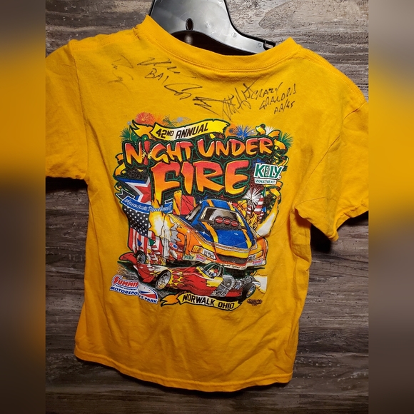 Shirts & Tops | Summit Nhra Night Under Fire Drag Racing Shirt ...